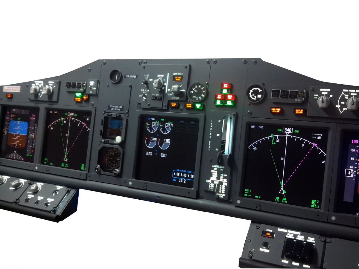Espaço Aereo Simuladores - Mip boeing 737 Com Eletrônica
